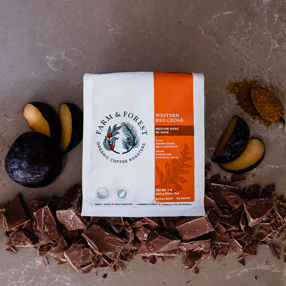 Organic Western Red Cedar Coffee – Farm & Forest Organic Coffee Roasters