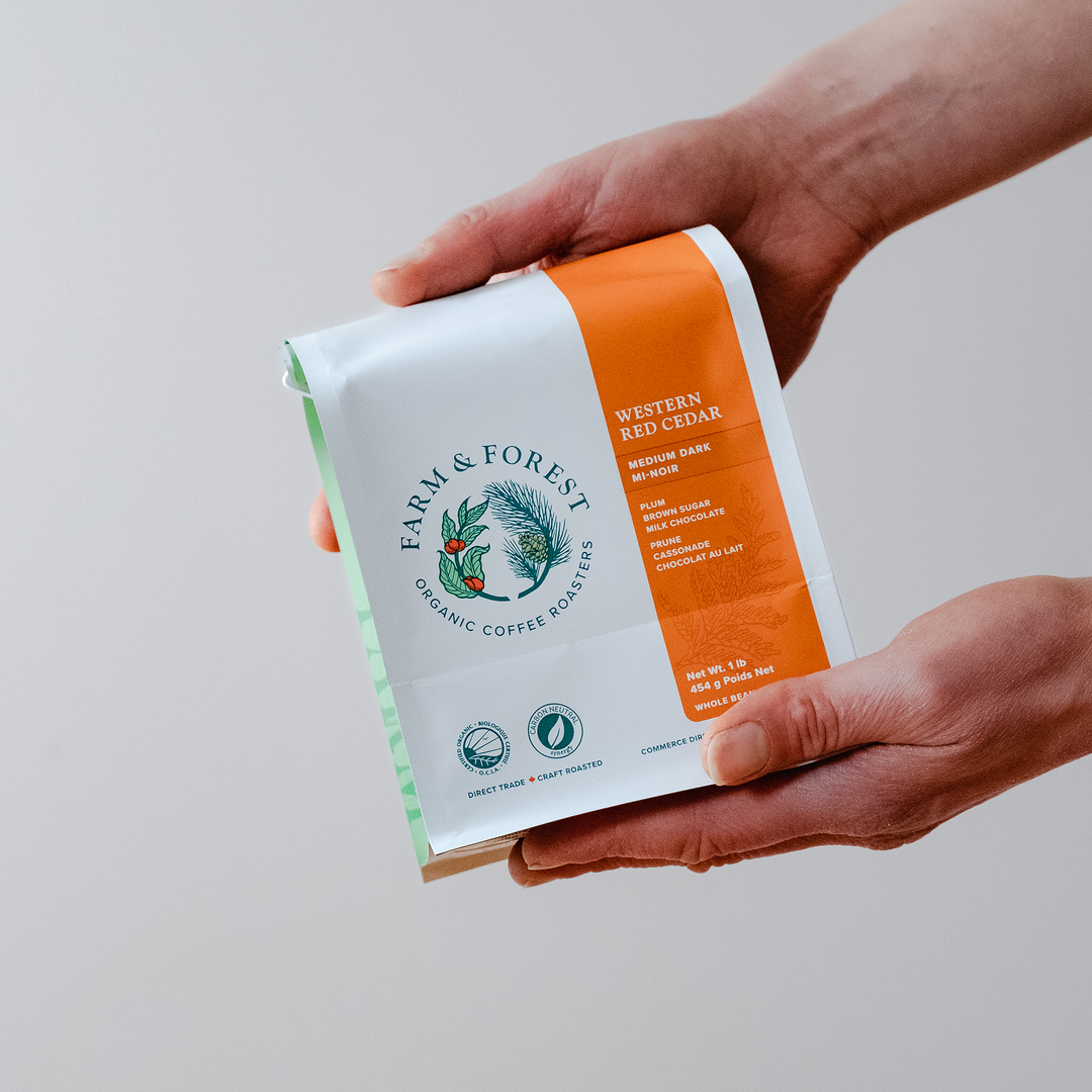 Organic Western Red Cedar Coffee – Farm & Forest Organic Coffee Roasters